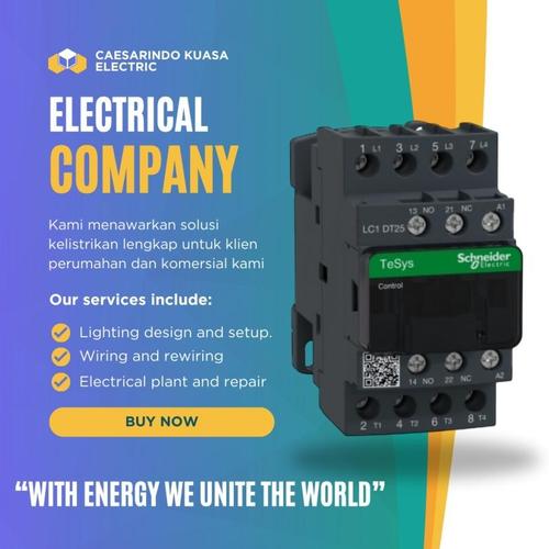 Jual KONTAKTOR 25A SCHNEIDER LC1DT25 25AMPER 4PAS 25AMPERE 4PHASE 4P ...