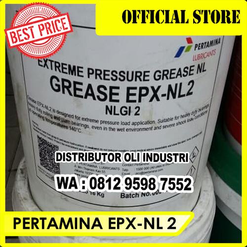 Jual PERTAMINA EPX NL 2 ( Multipurpose Grease - NLGI 2 - Ready Stock 16 ...