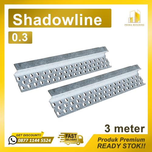 Jual Shadowline 3m / Shadow line gypsum / shedowline gipsum / tali air - Kota Tangerang Selatan ...