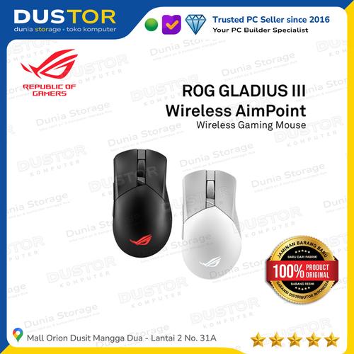 Promo ASUS ROG Gladius III Wireless AimPoint Lightweight 79-gram ...