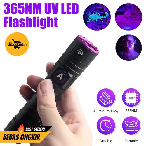 Jual Senter UV Ultraviolet Flashlight 365nm 15W - Vastfire LR65 - Jakarta Barat - DiBudgetin ...