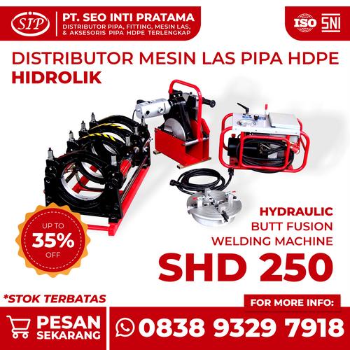 Promo SHD 250 Hydraulic Butt Fusion Welding Machine | Mesin Las Pipa ...