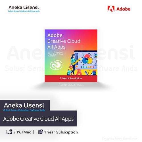 Promo Adobe Creative Cloud All Apps | 1 Year Subscription | Original - Kota Surabaya - Aneka ...