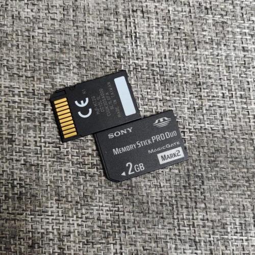 Jual Sony Memory Stick Pro Duo 2GB Original Memori Card PSP Kamera ...