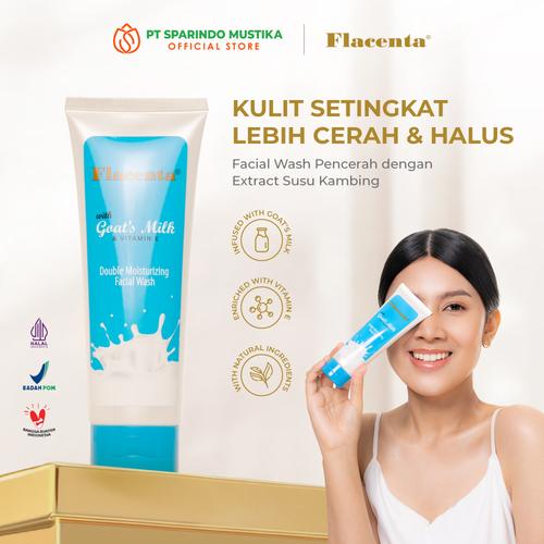 Promo Flacenta Facial Wash 100gr Goat's Milk - 1pcs - Kota Tangerang ...