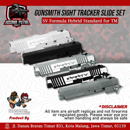 Jual Gunsmith Bros SV Formula HYBRID Sight Tracker Standard Slide Set ...