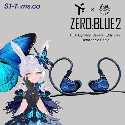 Jual Truthear x Crinacle Zero : BLUE2 / BLUE 2 Dual Dynamic Drivers In ...