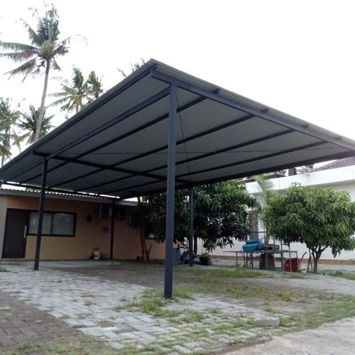 Jual Kanopi / Canopy Alderon RS single layer Rangka Besi Hollow ...