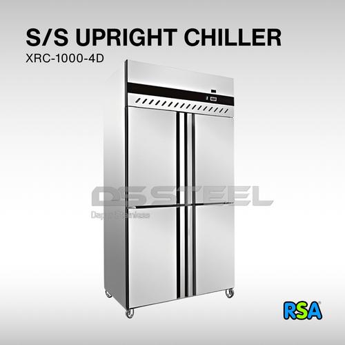 Jual RSA XRC-1000-4D SS Upright Chiller Kulkas Dapur Stainless 4 Pintu ...