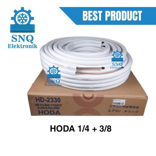 Jual Pipa AC HODA 1 PK pipa 1/4 + 3/8 tebal 0,6 mm - Pipa AC dengan ...