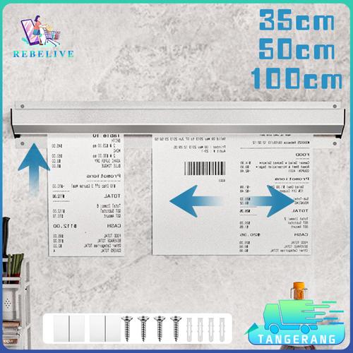 Jual 35CM/50CM/100CM Restoran Menu Order Bill Receipt Holder Restaurant ...
