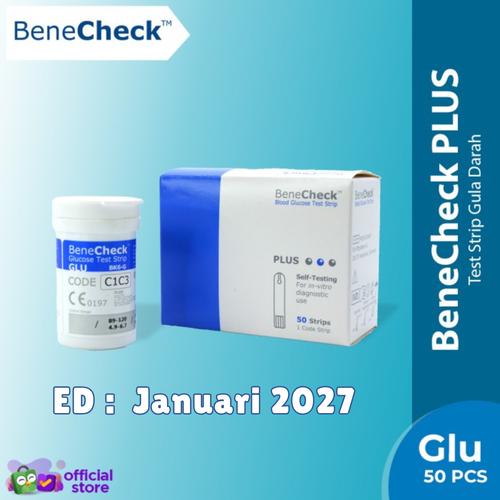 Jual Benecheck PLUS Strip Gula Darah - Alat Cek Darah - Jakarta Timur ...