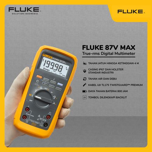 Promo Fluke 87V MAX True-rms Digital Multimeter Cicil 0% 3x - Jakarta ...