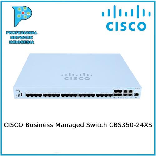 Promo CISCO Business Managed Switch CBS350-24XS CBS350 Series Cicil 0% ...