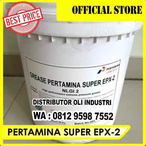 Jual PERTAMINA SUPER EPX 2 ( Multipurpose Grease - NLGI 2 ) - Kota ...