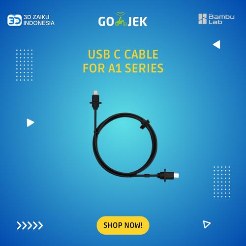 Jual Original Bambulab USB C Cable for A1 Series 3D Printer - Jakarta ...