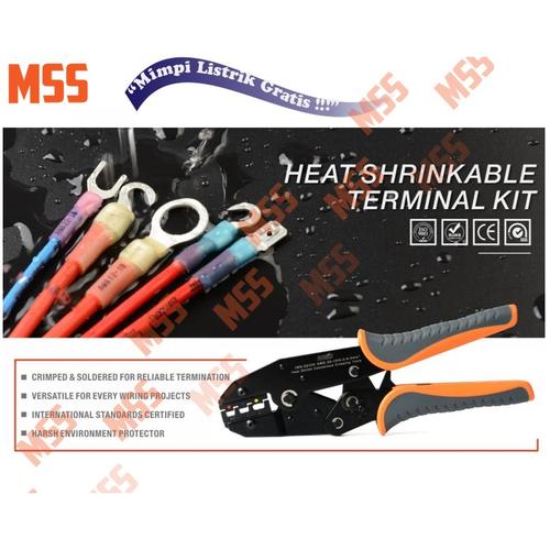 Jual IWS 2210H Tang Crimping Heat Shrink Connectors & Insulated ...
