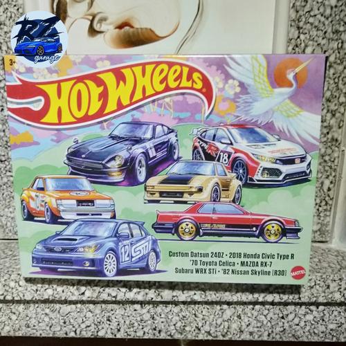 Jual Hot Wheels japan Theme Multipack 6 Cars Set isi 6 datsun 240z ...