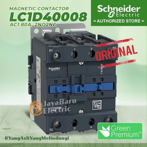 Jual Kontaktor Contactor Schneider LC1D40008 LC1D40008M7 AC COIL - 48V ...