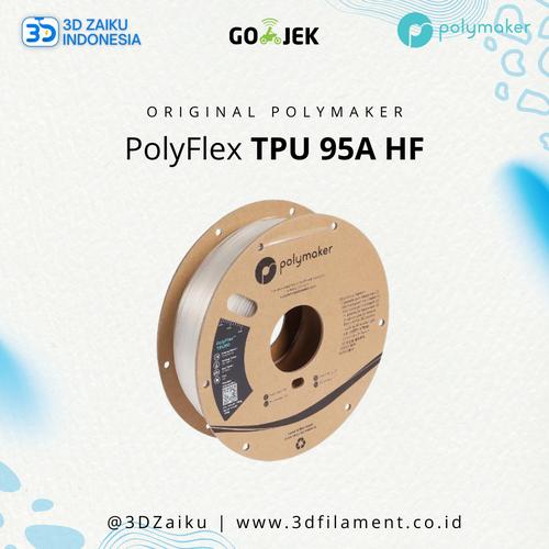 Jual Original PolyMaker PolyFlex TPU 95A HF 3D Printer Flexible ...