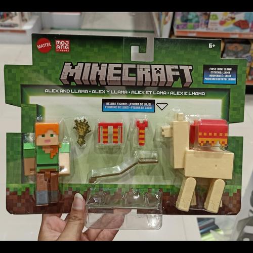 Jual Figure Minecraft Alex and Llama original Mojang Mattel - Jakarta ...