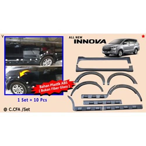 Jual FULLSET Over Fender + Body Kit All New Innova Model Rock Ford 2016 ...