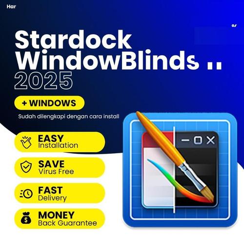 Jual Stardock WindowBlinds 11 2025 Latest Skin Windows Desktop ...