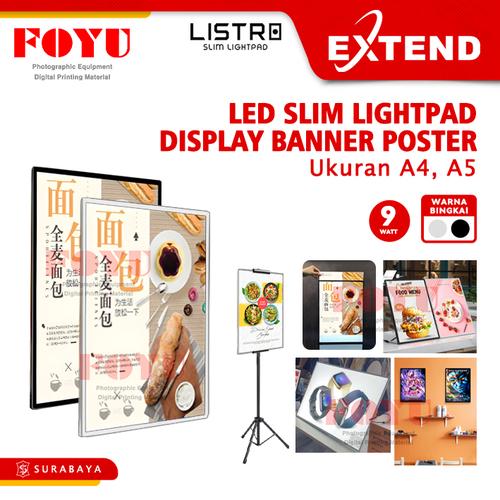 Promo LED Slim Light Pad Display Poster Neon Box Menu Lampu Extend ...