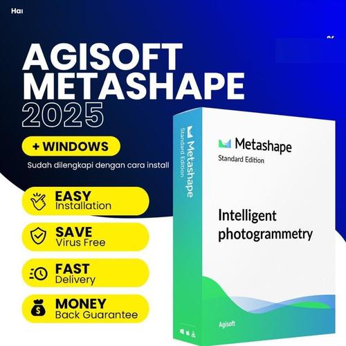 Jual Software Photogrammetry: Agisoft Metashape Professional 2 ...
