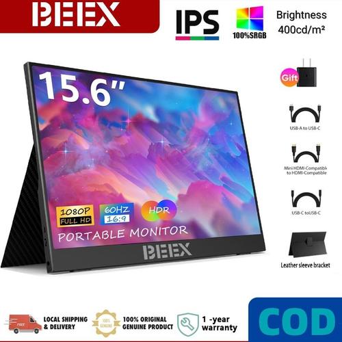 Jual BEEX Monitor portabel 15,6 inci dengan layar sentuh IPS 1080P ...