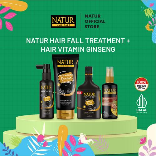 Promo [HARGA SPECIAL] Natur Hair Fall Treatment - Paket Perawatan ...