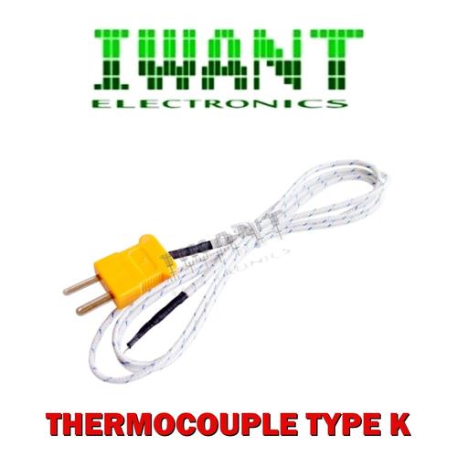 Jual THERMOCOUPLE K TYPE SENSOR SUHU PROBE TYPE K TERMOCOUPLE TYPE-K ...