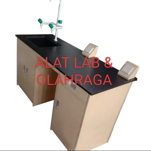 Jual MEJA LABORATORIUM HPL MEJA SEKOLAH HPL MEJA WASTAFEL LABORATORIUM ...