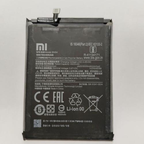 Promo Baterai Batre Xiaomi Redmi 9 / Xiaomi Redmi Note 9 type BN54 ...