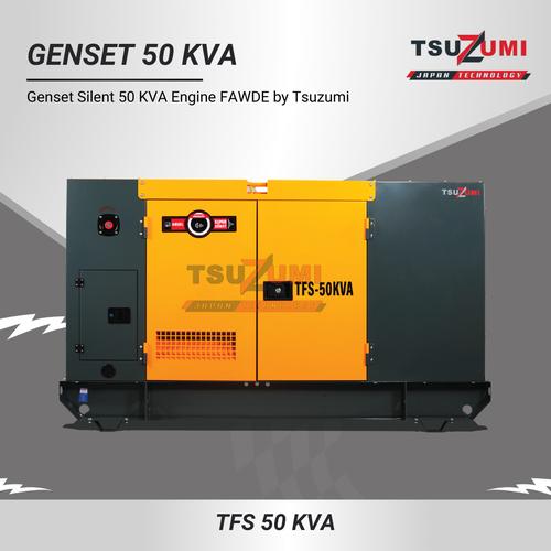 Jual Genset 50 KVA Silent Diesel Generator FAWDE Tsuzumi TFS 50 KVA Japan Technology / Genset ...