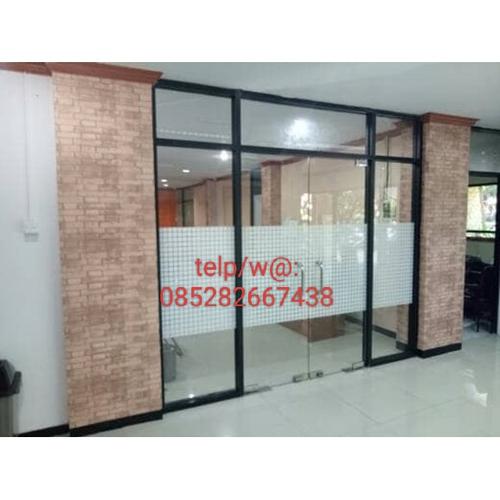 Jual pintu frameless kaca tempered 12 mm - Jakarta Barat - Aluminium ...