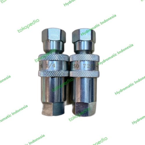 Jual QUICK COUPLER HIDROLIK/COUPLER HIGH PRESSURE 2" INCH NPT - Jakarta Barat - Hydromatic ...