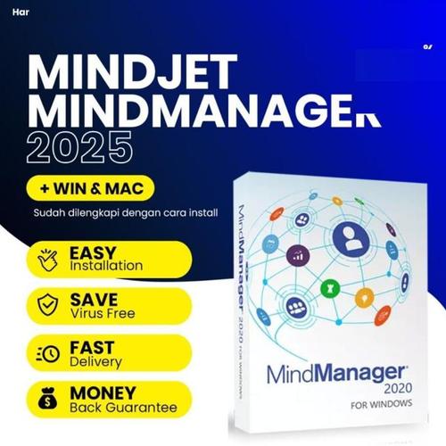 Jual Mindjet MindManager v2023 Latest Powerful & Flexible Mind Mapping ...