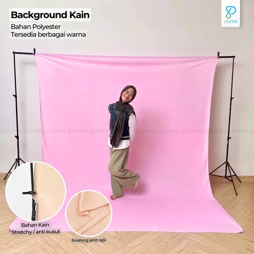 Promo Background polos / background foto studio - 2.4x3 Meter - Toska ...