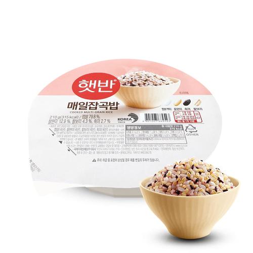 Promo CJ Hetbahn Cooked Multigrain Rice - Nasi Multigrain Instan Korea ...