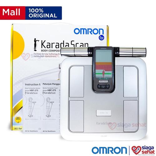 Jual Timbangan Alat Pengukur BMI Digital Omron Karada Scan HBF-375 ...