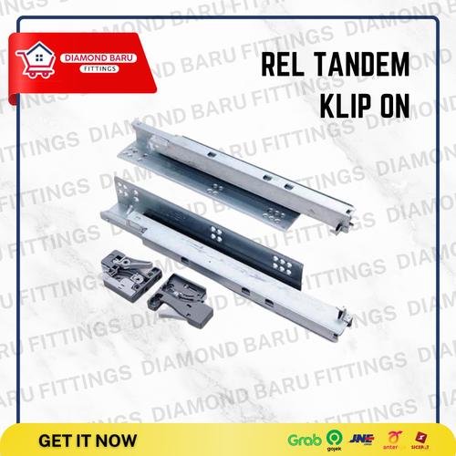 Jual Rel Laci Tandem Slow Motion Double Extention (2x tarik) Klip On ...
