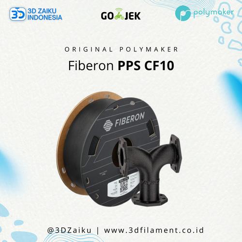 Jual Polymaker Fiberon PPS CF10 NEW Polymide PA12 CF 3D Printer FIlament High Heat Resistance ...