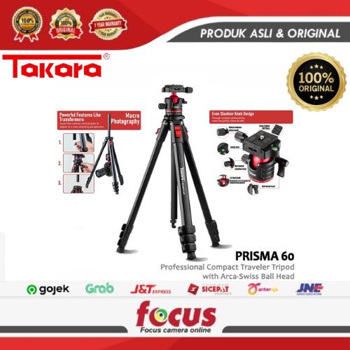 Jual Takara PRISMA 60 Compact Traveller Tripod for Camera & Smartphone - Jakarta Pusat - Focus ...