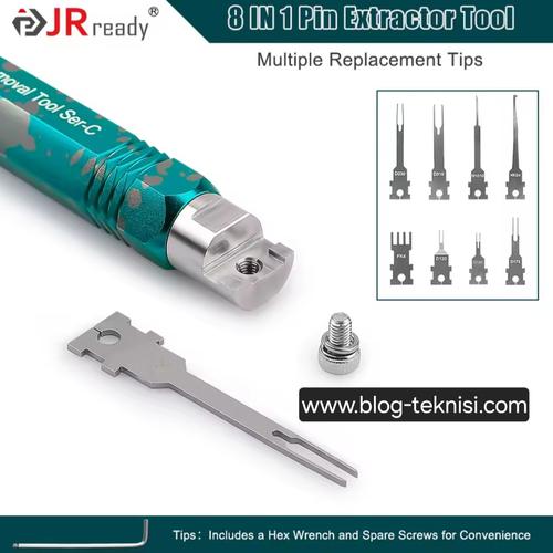 Jual JRready ST5255 Electrical Pin Extractor, Terminal Removal Tool ...