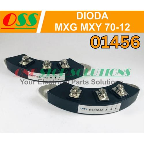 Jual DIODA DIODE MXY MXG 70-12 70-15 70-16 70A 3 PIN 1200V 1500V 160MM ...