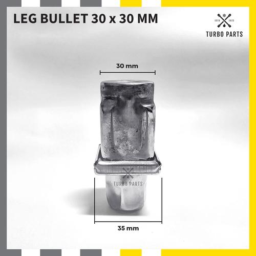 Jual Adjustable Square Leg Bullet Feet Kotak Kaki Meja 30 x 30 mm ...