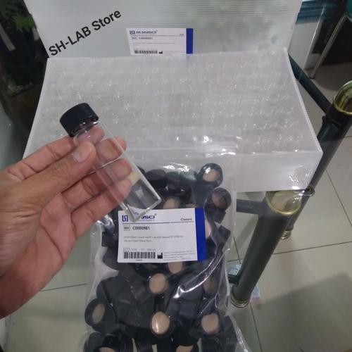 Jual Botol Vial Sample Vial EPA-VOA 40 ML Clear with Cap And PTFE Septa - Kota Bekasi - SH-LAB ...