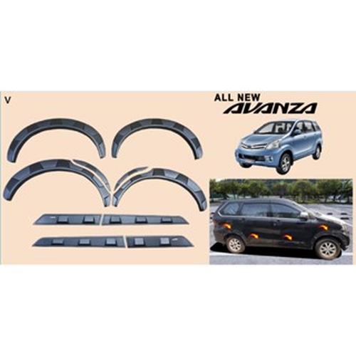 Jual FULLSET Over Fender + Body Kit All New Avanza Model Rock Ford 2011 ...