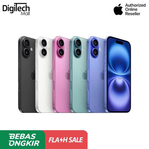 Promo Apple iPhone 16 128GB Garansi Resmi ( iBox PA/A ID/A SA/A ) Cicil ...